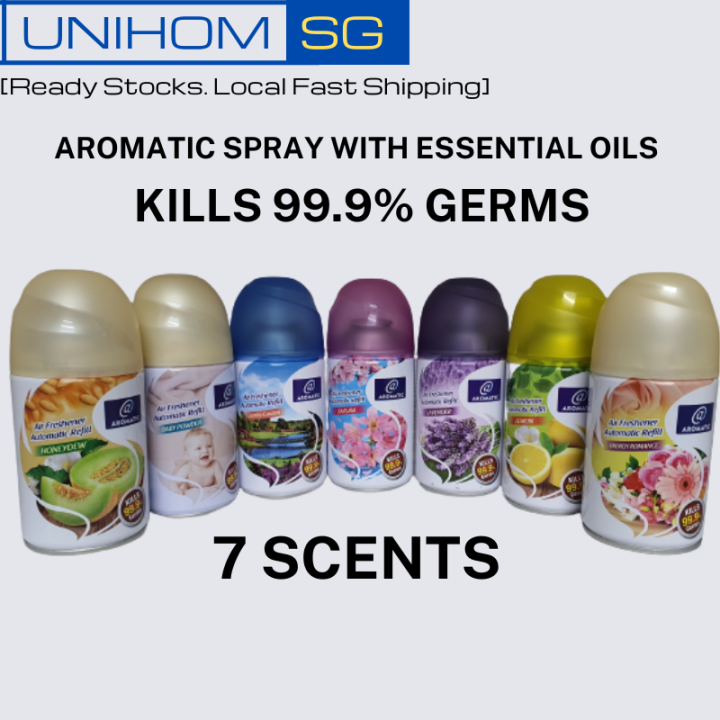 UnihomSG (Ready Stock) Aromatic Spray Automatic Air Freshener Refills ...