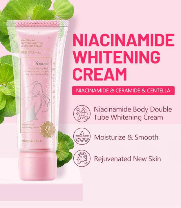 DISAAR Niacinamide Body Whitening Cream 100g | Lazada PH