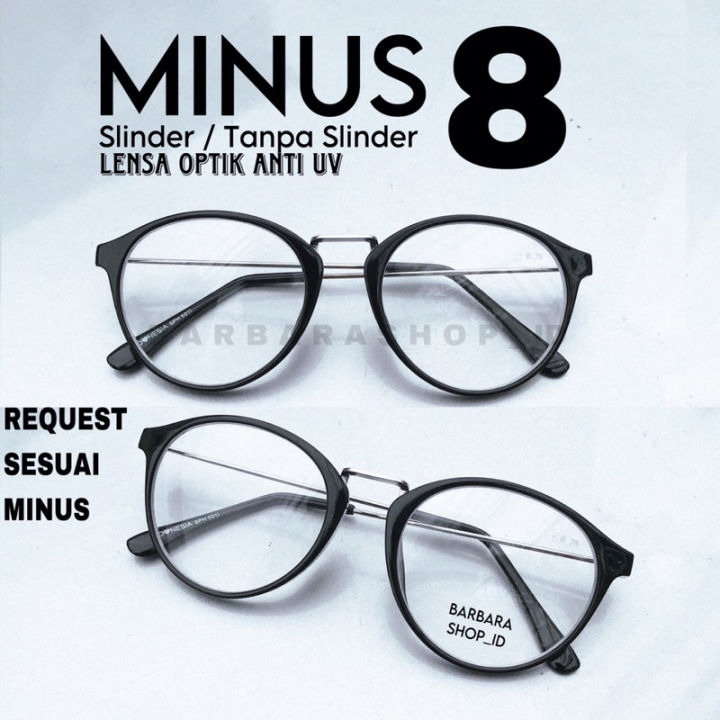 KACAMATA MINUS 8,7,6,5,4,3,2,1 MINUS SLINDER SESUAI RESEP KACAMATA ...