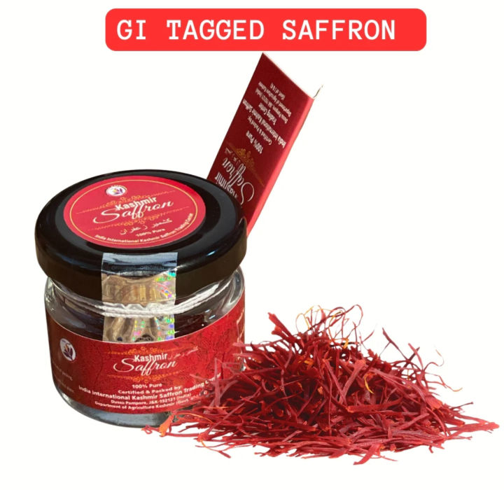 PURE ORIGINAL ORGANIC KASHMIRI SAFFRON (KESAR) GRADE A+++ PREMIUM GI ...