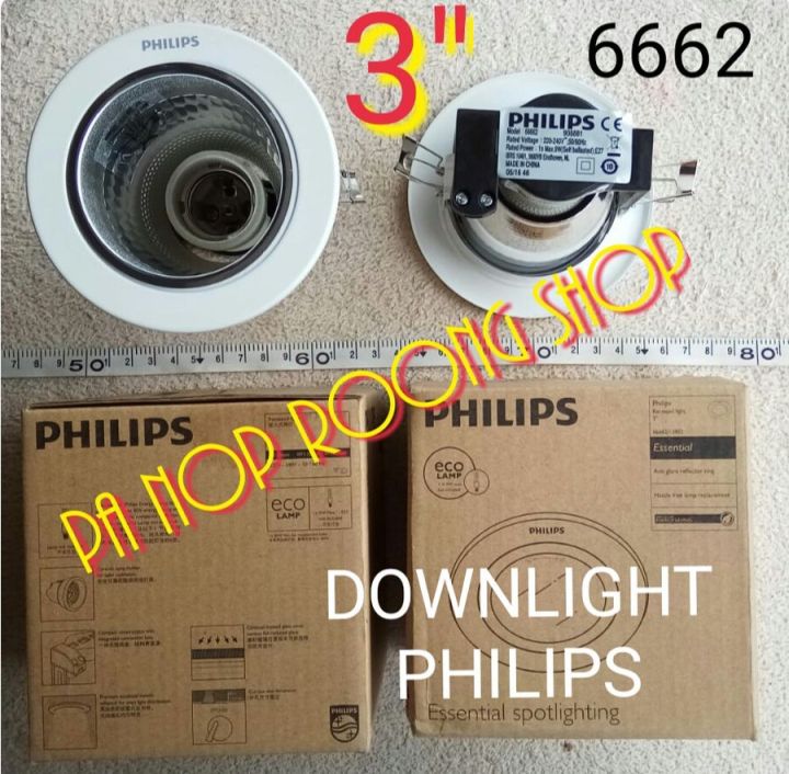 DOWNLIGHT PHILIPS 66662 3 INCH | Lazada Indonesia