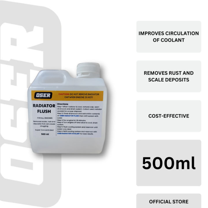 500ml Radiator Flush/Cleaner | Lazada PH