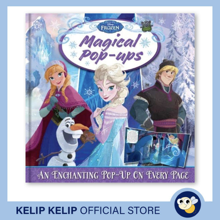 Frozen Disney Magical Pop Up Hardcover Storybook For Toddler Kids To ...