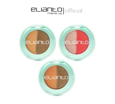 🔥REDUCE TO CLEAR🔥[READY STOCK - 100%]🔥ELIANTO Duo Eyeshadow Palette ...