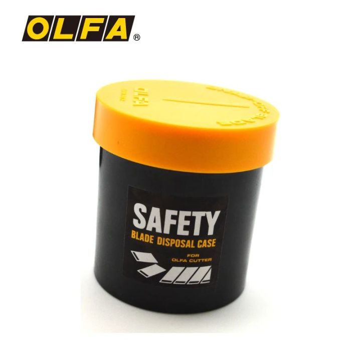 Olfa DC-1/133K Safety Blade Disposal Case Safety Snap Container Tool ...