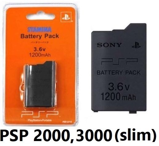 แบต PSP รุ่น 1000 2000 3000 (PSP Battery)(PSP Battery 1000 2000 3000 ...