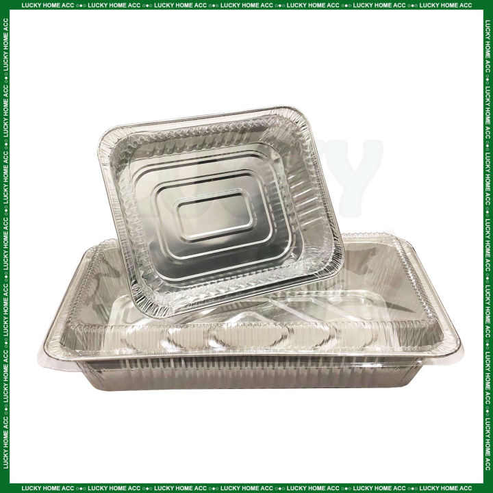 Ready Stock! Half Size/ Full Size Aluminium Tray Rectangle Chafing Dish ...