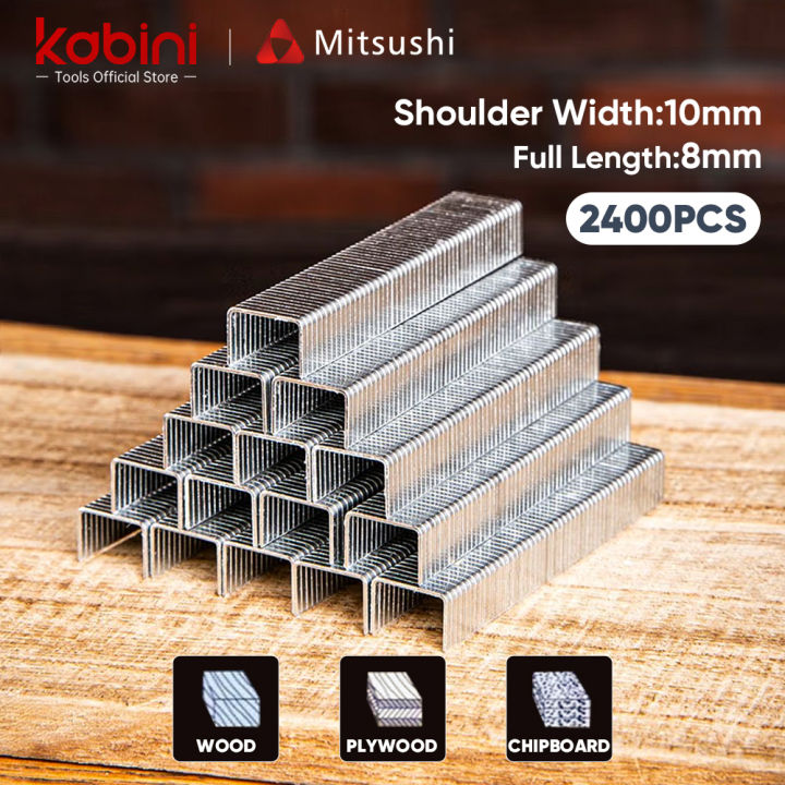 Mitsushi 10*8mm U shaped Nails 1008F Heavy Duty Staple Staple Nails For ...