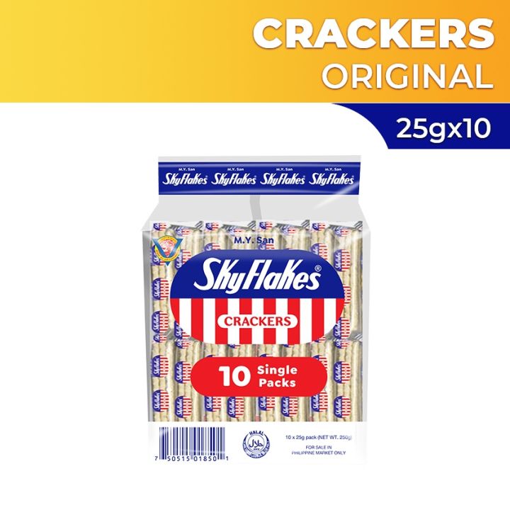 Skyflakes Crackers 25g x 10 | Lazada PH