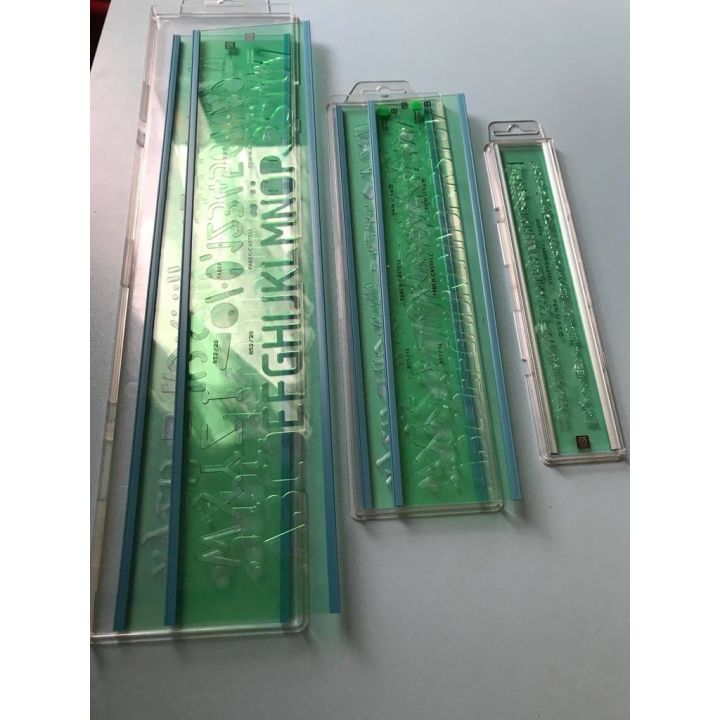 N . kaxp079kpjb19 Lettering Stencil Guide by: Faber-Castell | Lazada PH