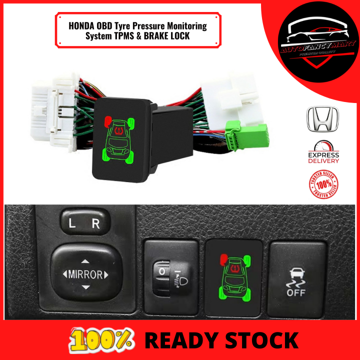 P&P HONDA CIVIC FC CRV 17 OBD2 OBD Tyre Pressure Monitoring System TPMS ...