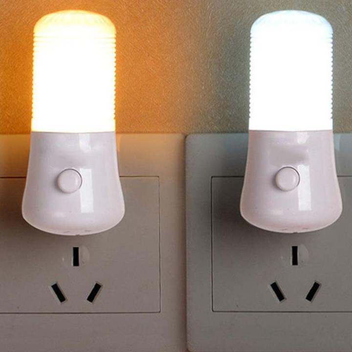 HMY LED Night Light Energy Saving Indoor Lighting Wall Socket Night ...