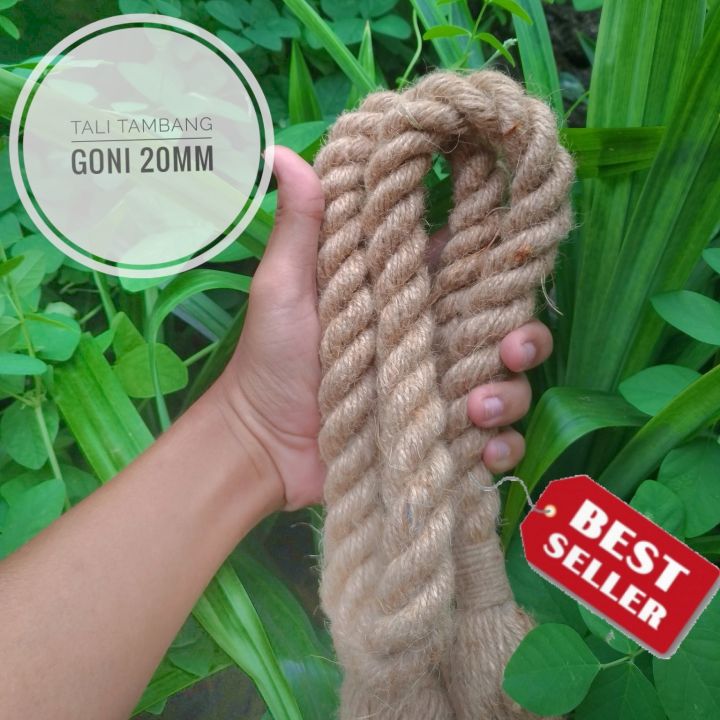 Tali Goni Besar 20 MM - Tali Rami Meteran - Tali Bahan Kerajinan - Tali ...