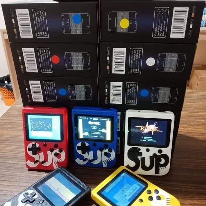 GAME BOY SEGA 400 IN1 GAMES 8 BIT SUP GAMEBOY MINI / GAME RETRO MARIO ...