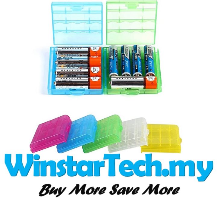 AAA Battery Case AA Case Plastic Casing Cover Box Safe Batt Storage ... AAA Battery Case AA Case Plastic Casing Cover Box Safe Batt Storage ...