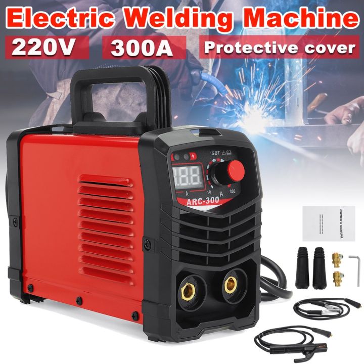 220V Portable ARC Welder Inverter Semi-automatic Welding Machine 300A ...