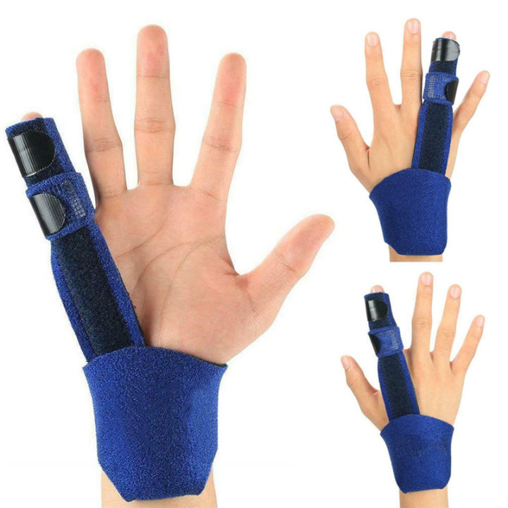 Adjustable Finger Extension Splint Joints Fractures Stabilizer Trigger ...