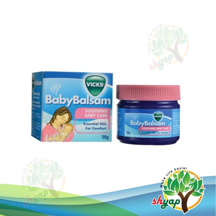 VICKS Baby Balsam 50g **Exp-11/25 | Lazada