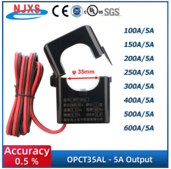 Electrical Measurement CT EKM Split-Core Current Transformer - 200A ...