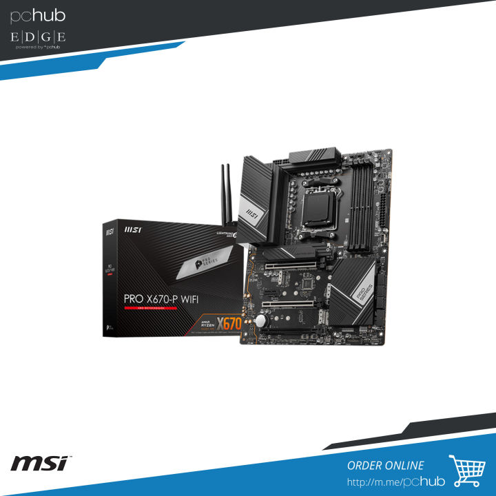 MSI PRO X670 P WiFi (AM5) ATX, 4*ddr5 | Lazada PH