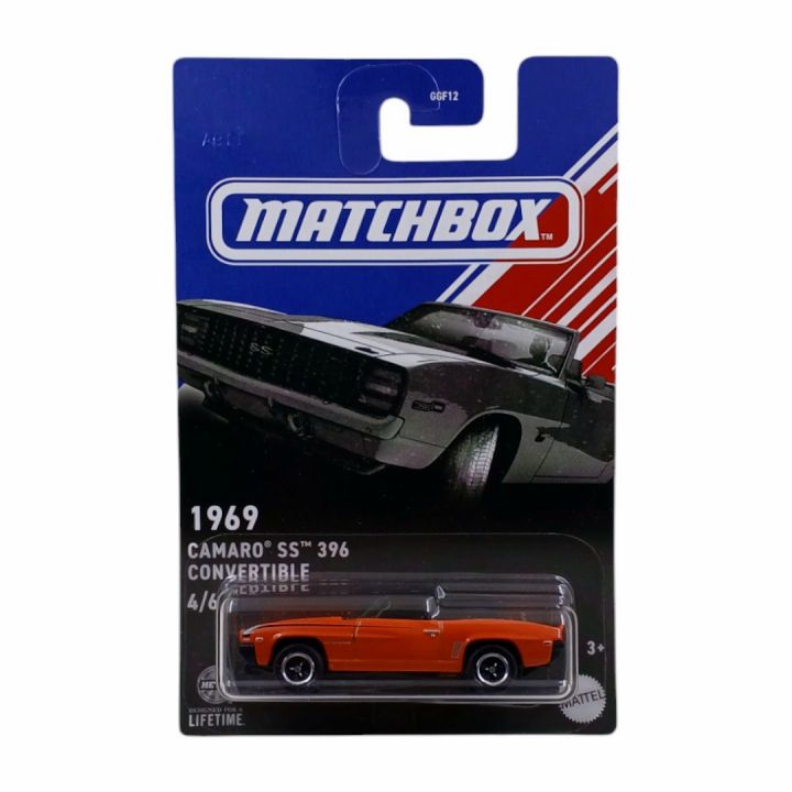 Matchbox Muscle 1969 Camaro SS 396 Convertible Orange - GGF12-939D | Lazada Indonesia