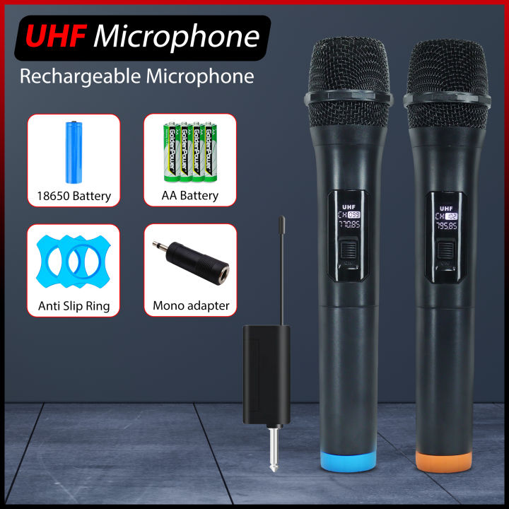 Wireless Microphone Uhf Wireless Microphone Handheld Microphone ...