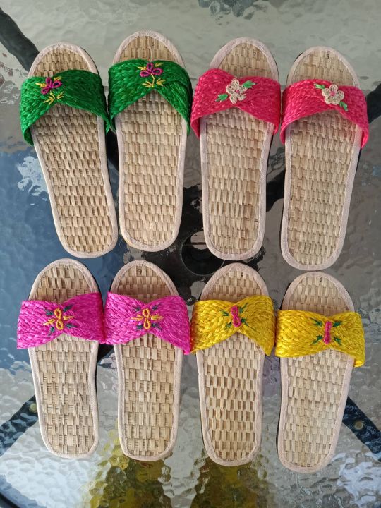 Abaca Slippers / Tsinelas / Native Tsinelas / House and Bedroom ...