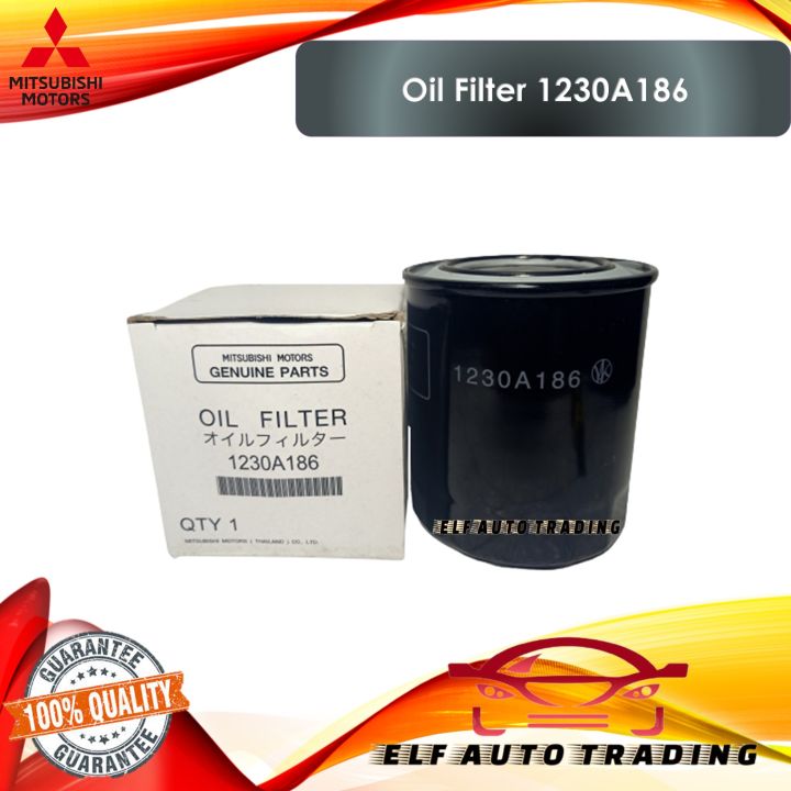 Oil Filter (1230A186) Mitsubishi Montero Gen2 (2008 - 2015), Mitsubishi ...