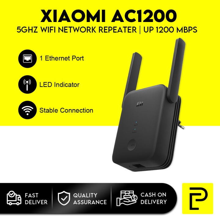 Mi WiFi Repeater Range Extender AC1200 Dual band WiFi Repeater Pro ...
