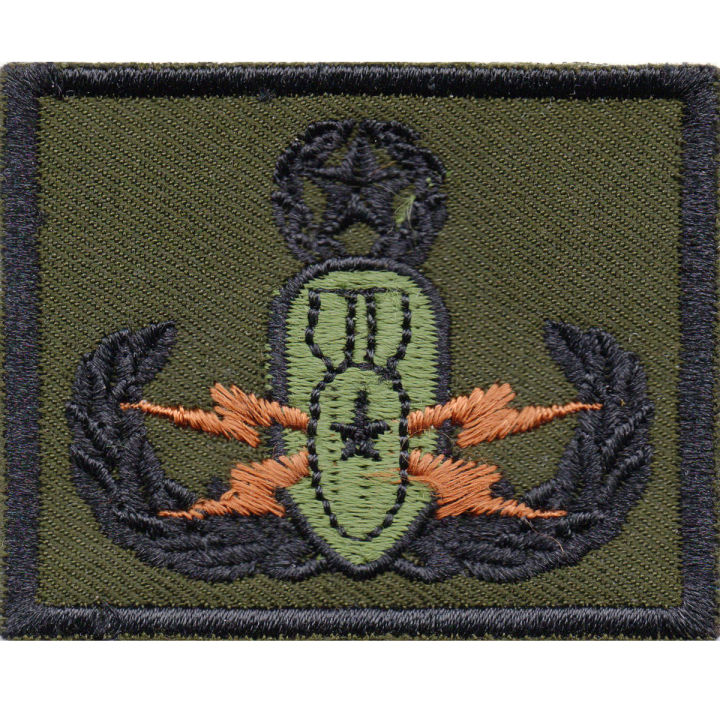 MASTER EOD PATCH, EOD TECHNICIAN PATCH, EOD TAB (ALL WITH VELCRO) | Lazada PH