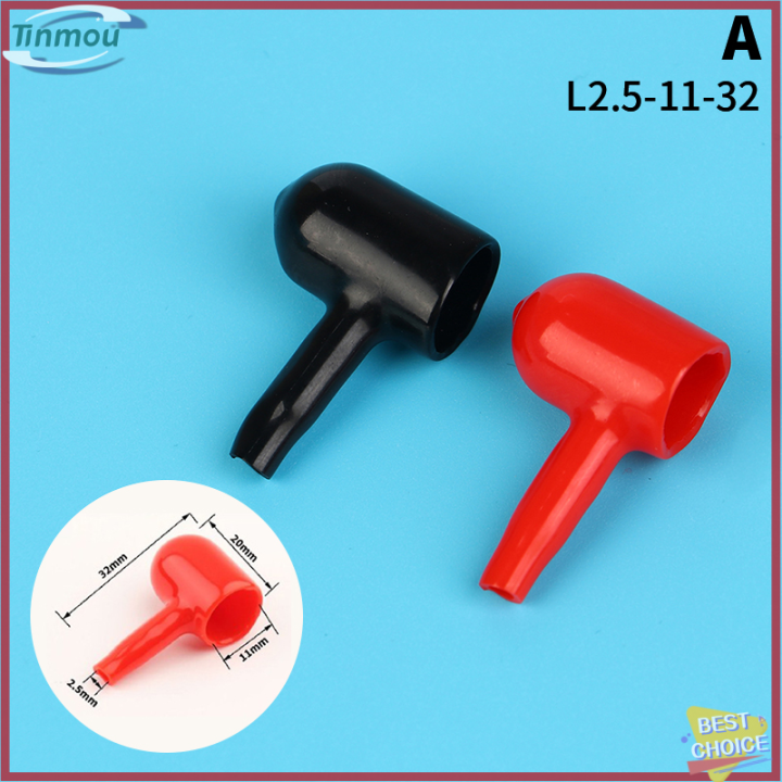 【Tinmou】🌟🌟【Hot Sale】🎈 2PCS Battery terminal insulating cap battery pile ...