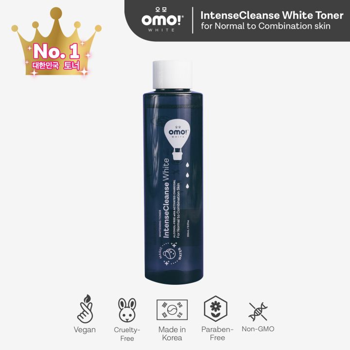 OMO! White IntenseCleanse White Toner 150ml | Lazada PH