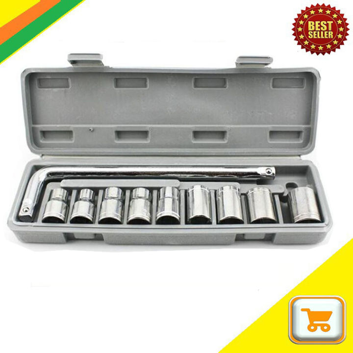 10 pc Socket Wrench set 1/2 Drive Metric Socket Wrench Set | Lazada PH