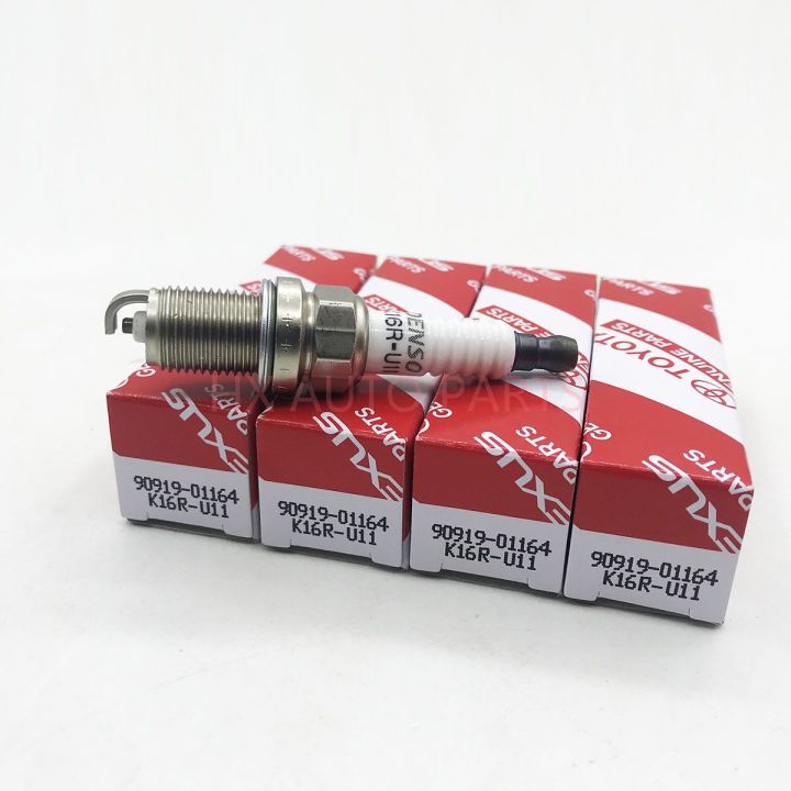 4-6pcs 90919-01164 K16RU11 Iridium Spark Plug For Toyota 4Runner Celica ...