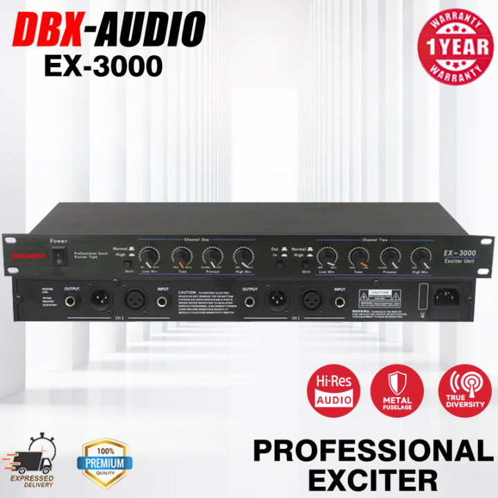 DBX-AUDIO EX3000 Exciter, Mid-Treble Booster, MAXIMIZER Digital Audio ...