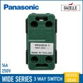 Panasonic Wide Series 3 Way Switch - 1, 2, 3 Gang or Device Only ...