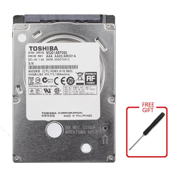 Toshiba 2TB 1TB 500GB 320GB HDD 2.5 Sata for Laptop 2.5inch Sata ...