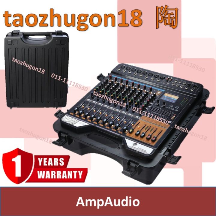 Pronic AmpAudio 10 Channels 1000W X 4 / 2 Professional Power Mixer ...