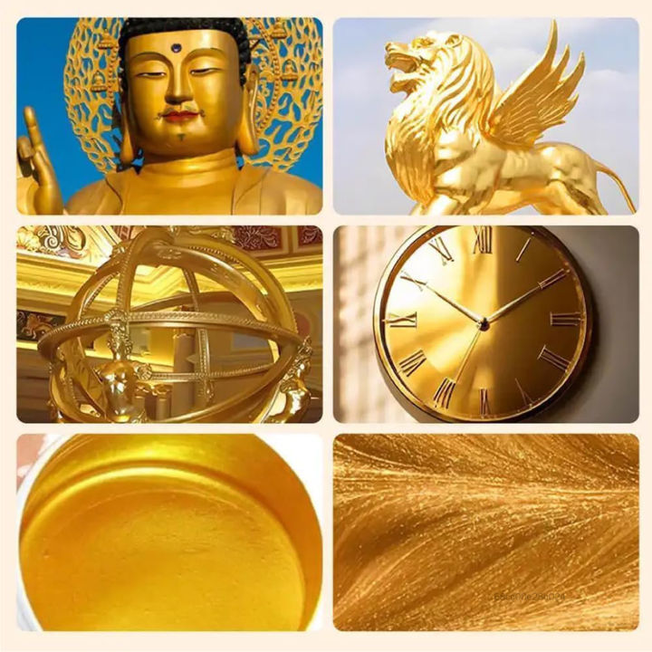 Water Based Gold Foil Paint Convenient DIY Painting Graffiti Coloring ...