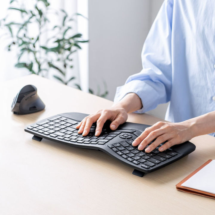 URETNYXB Japan Sanwa Bluetooth wireless keyboard ergonomics laptop ...