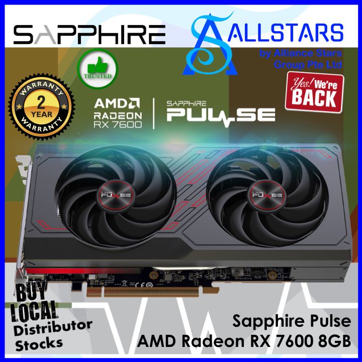 (ALLSTARS : GPU PROMO) *Massive Discount* Sapphire Pulse AMD Radeon RX ...