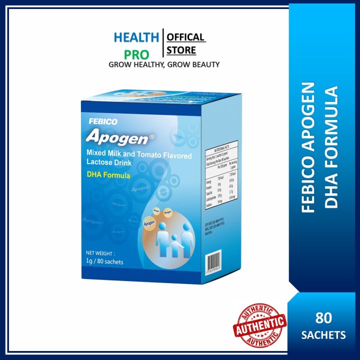 APOGEN FEBICO GRANULES SACHET 1GX80S EXPIRY:06/2026 | Lazada