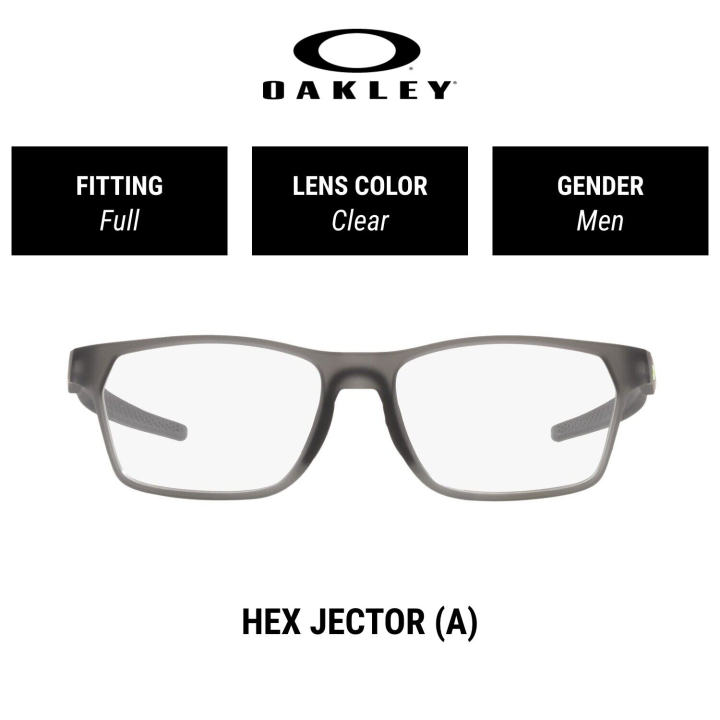 Oakley Ophthalmic Hex Jector (A) OX8174F 817402 Men Full Fitting ...