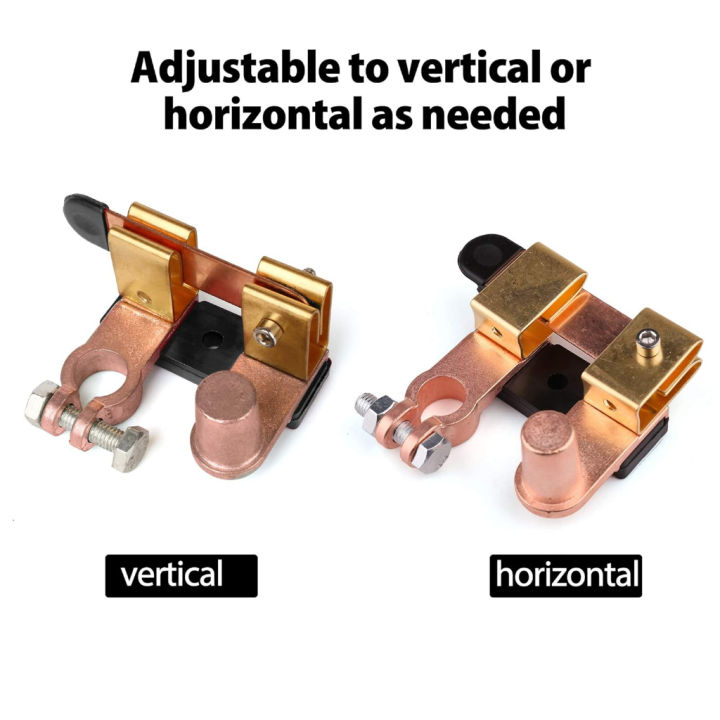 Car Negative Battery Disconnect Switch Brass Auto Modified Power On/Off ...