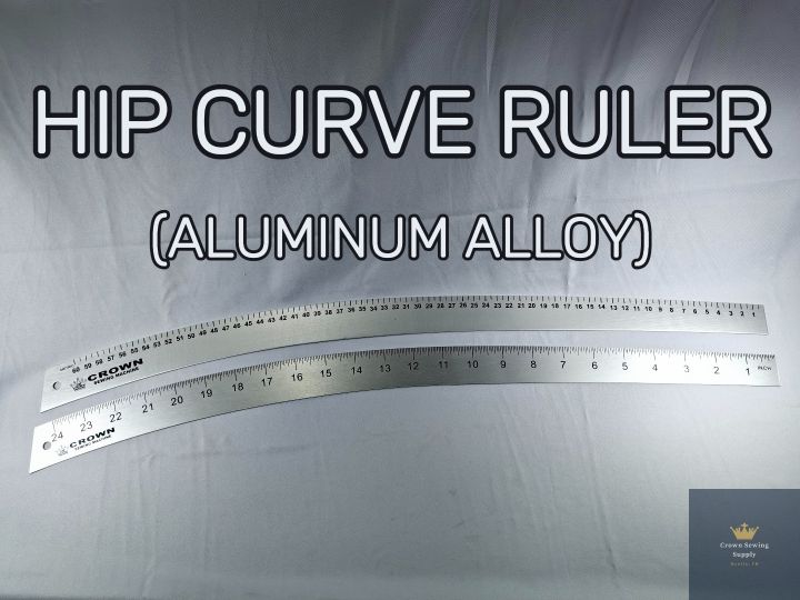 [CROWN] #6360A | #6324A Hip Curve Ruler (ALUMINUM ALLOY) | Lazada PH