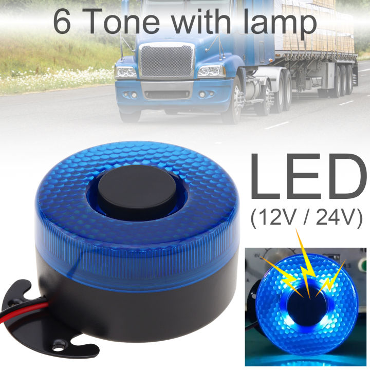 12V / 24V Reverse Accessories Beeper Horn Vehicle Auto Warning Back Up Waterproof Car Reversing ...