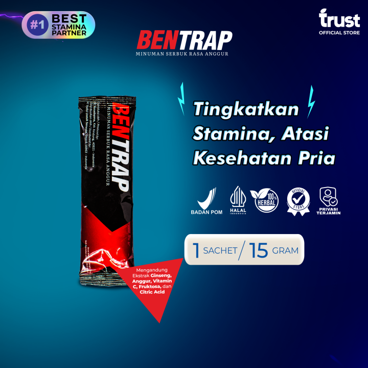 Bentrap Sachet / New Upgrade Formula / Rasa Anggur | Lazada Indonesia
