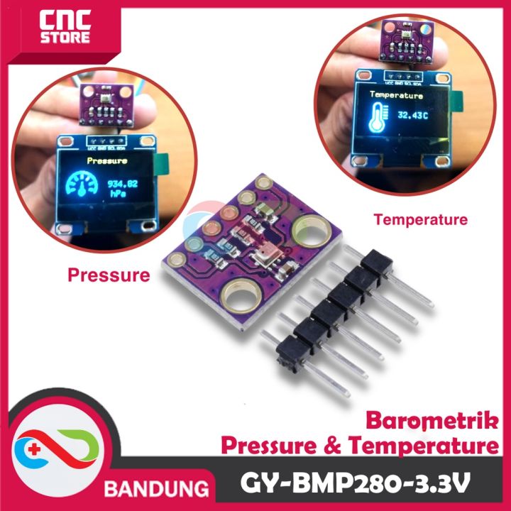 GY-BMP280-3.3 BMP280 BAROMETRIC PRESSURE TEMPERATURE SENSOR | Lazada ...