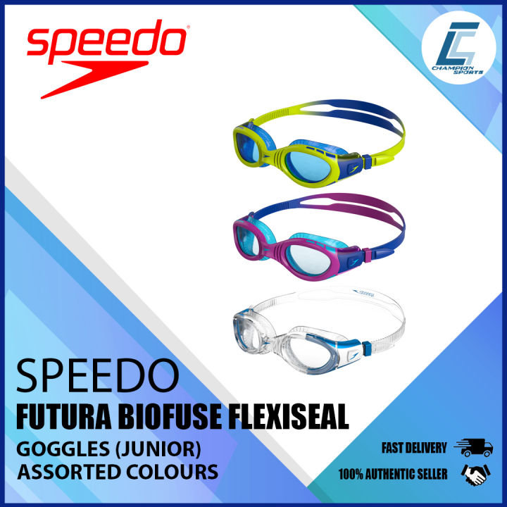 Speedo Futura Biofuse Flexiseal Junior Swimming Goggles | Lazada Singapore