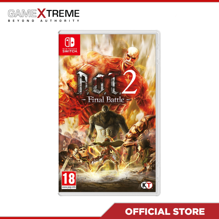 Nintendo Switch Attack On Titan 2 Final Battle | Lazada PH